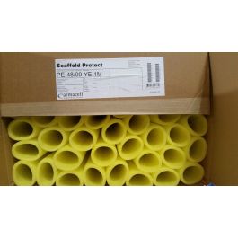 Scaffold Pole Padding Yellow Trampoline Tube Protection Box of 45 x 2m ...